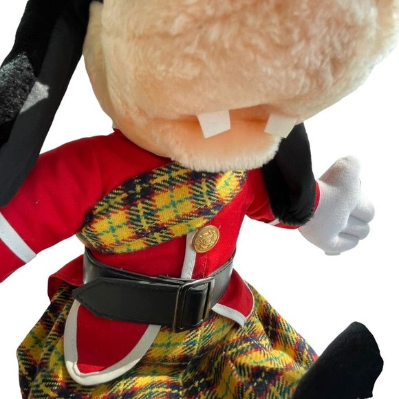 Disney | Toys | Disney Goofy Stuffed Plush Animal Multicolor Scottish Kilt Tam Hat New | Poshmark